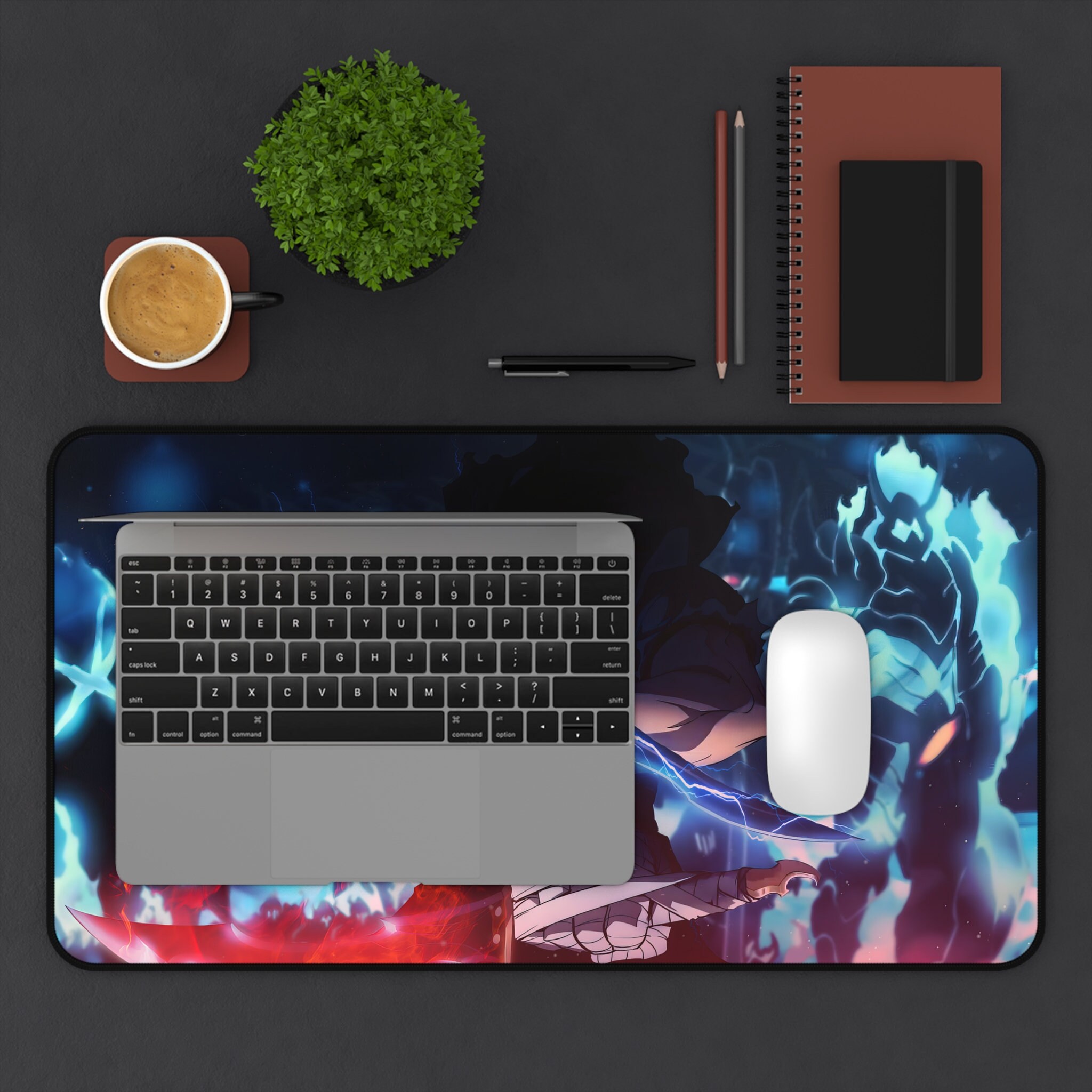 Solo Leveling Desk Mat Cute Japanese Gaming Gift Accessories 3 Size ...