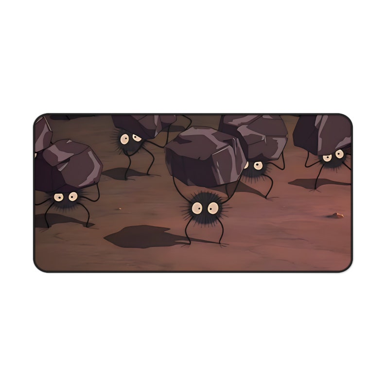 Soot Sprites Susuwatari Desk Mat Ghibli Studio Japanese Gaming Gift ...