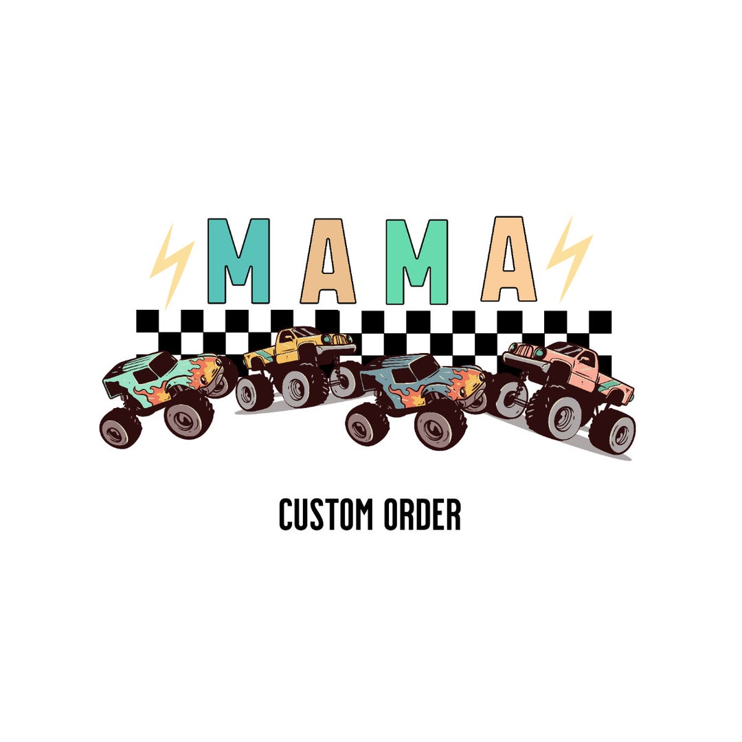 Custom Monster Jam Name: CARTER 3 - Etsy