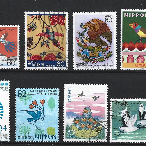 Vintage Bird Stamps - Etsy