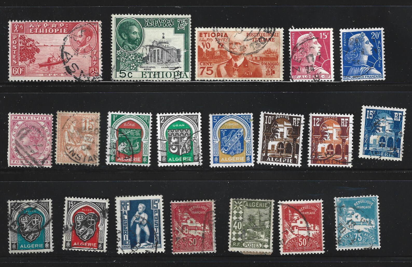 90+ Older African Postage Stamps From the 1890s-1950s. Africa Stamp ...