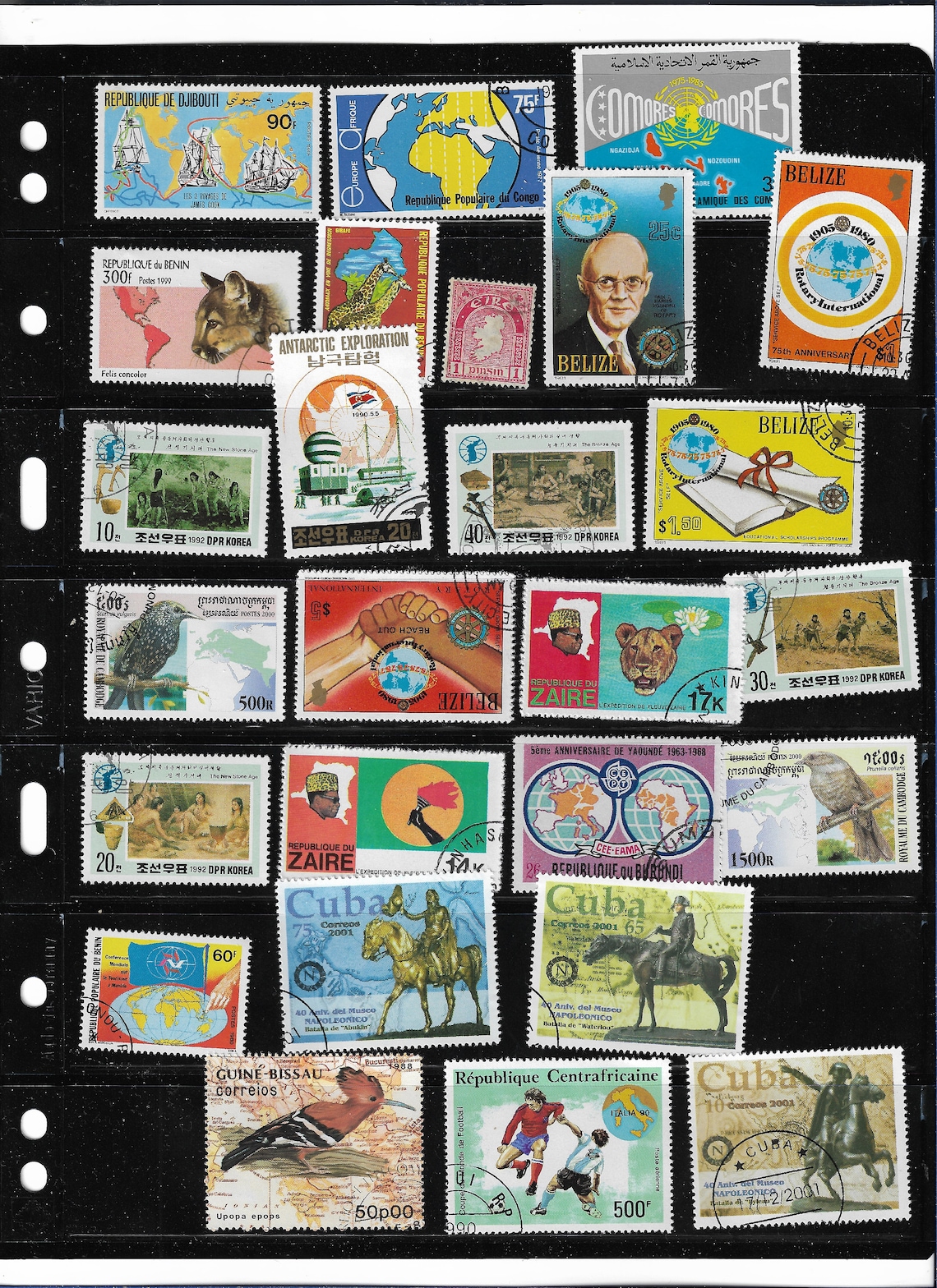 87 Worldwide Maps Postage Stamps. Stamp Collection. Cartography ...