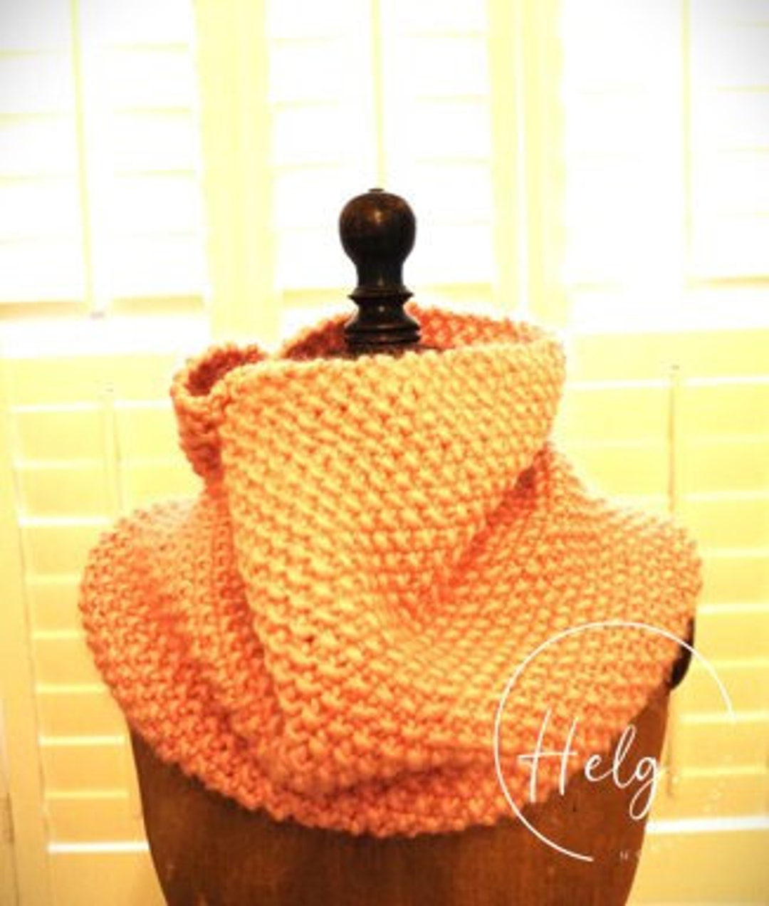 Snood Knitting Pattern Pdf Etsy