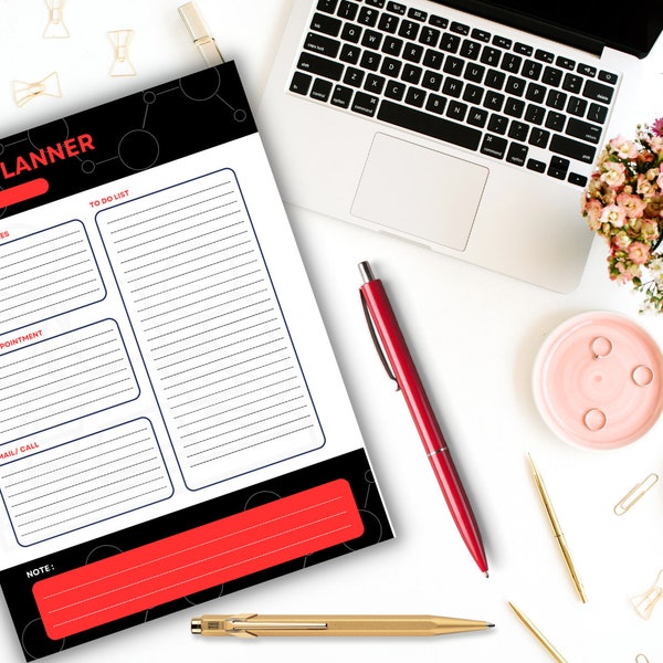 Ipad Daily Task Work Planner - Etsy