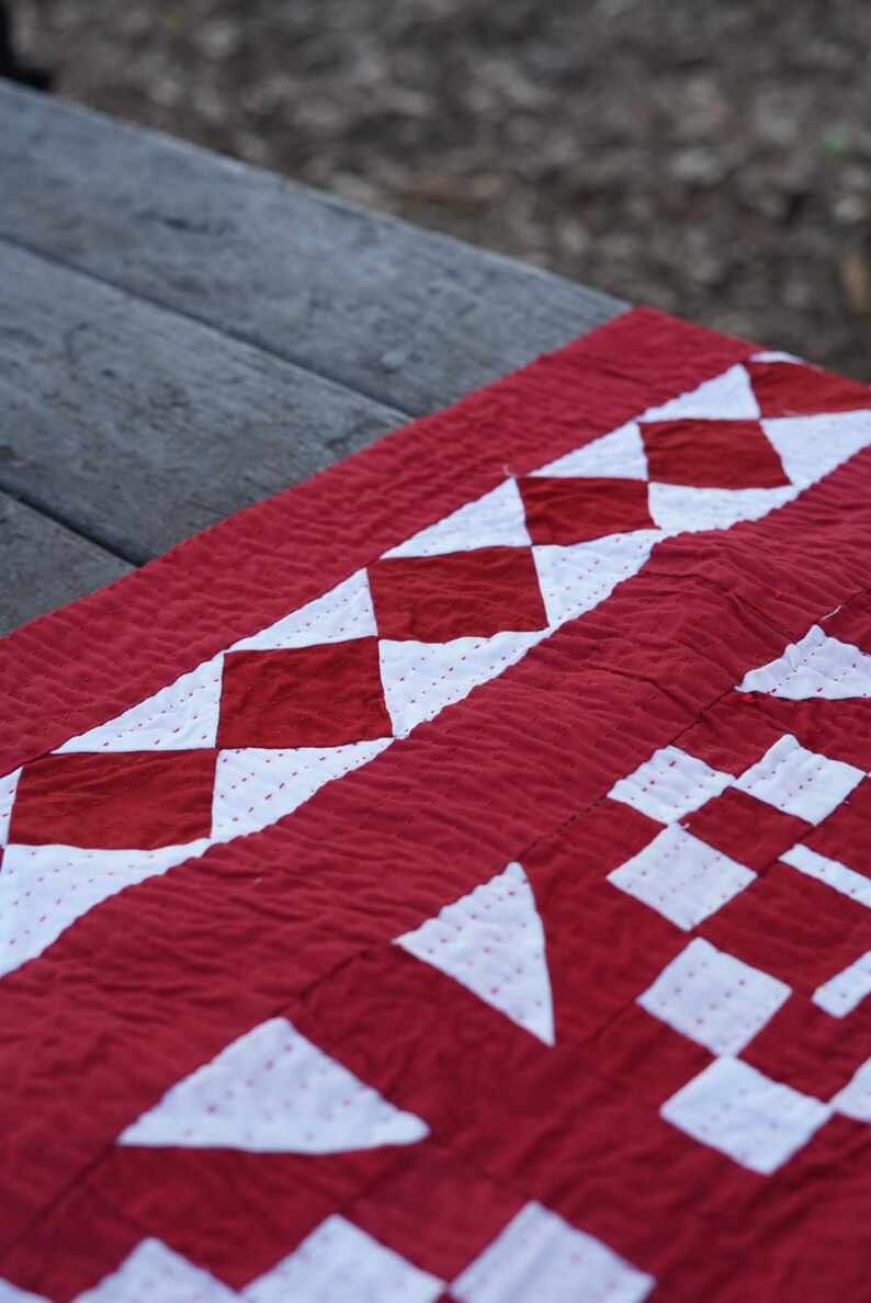 Fully Hand-stitched Patchwork Quilt / Throw - Etsy Canada