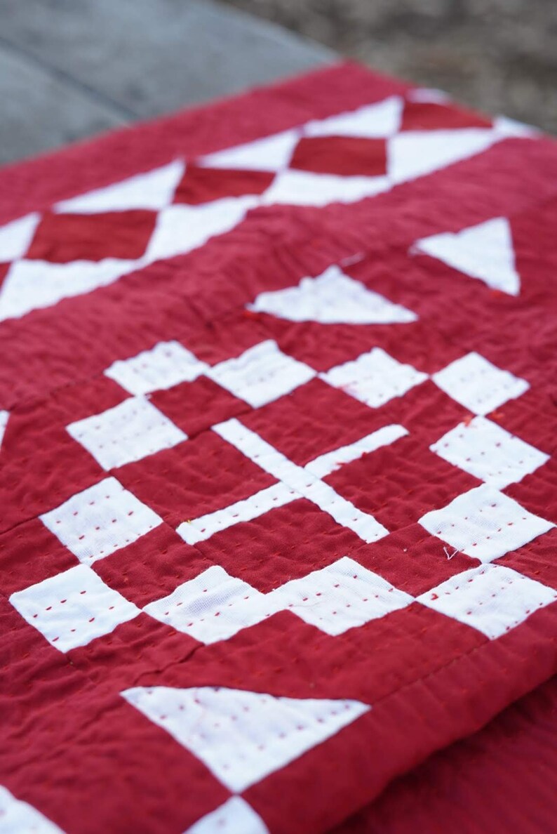 Fully Hand-stitched Patchwork Quilt / Throw - Etsy Canada