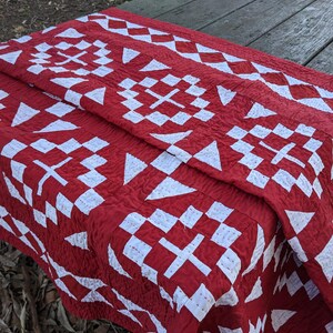 Fully Hand-stitched Patchwork Quilt / Throw - Etsy Canada