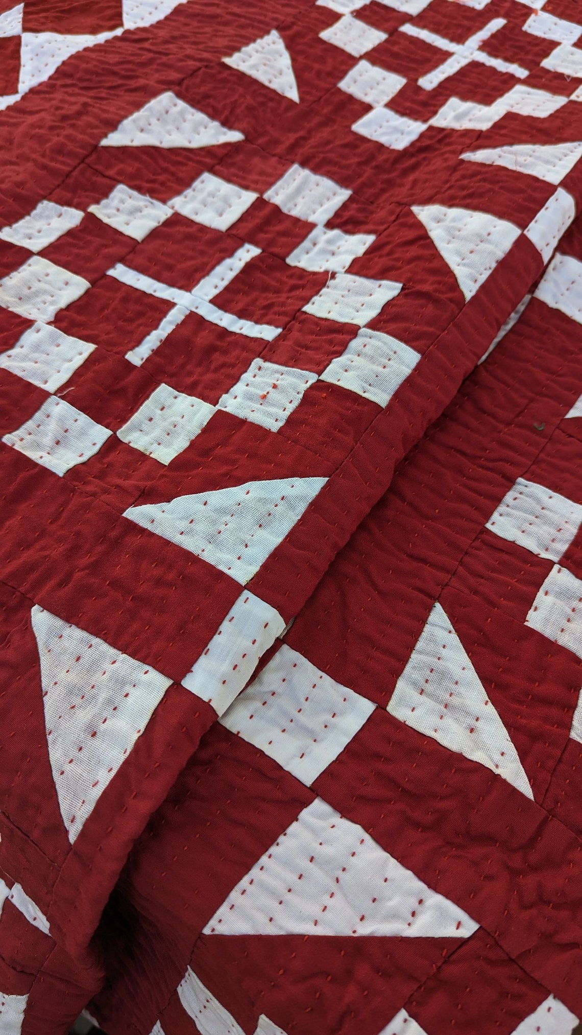 Fully Hand-stitched Patchwork Quilt / Throw - Etsy Canada