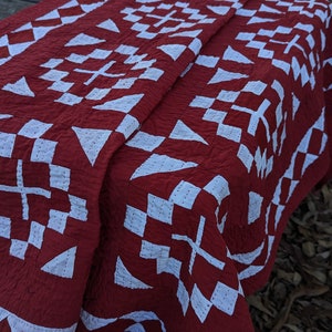 Fully Hand-stitched Patchwork Quilt / Throw - Etsy Canada