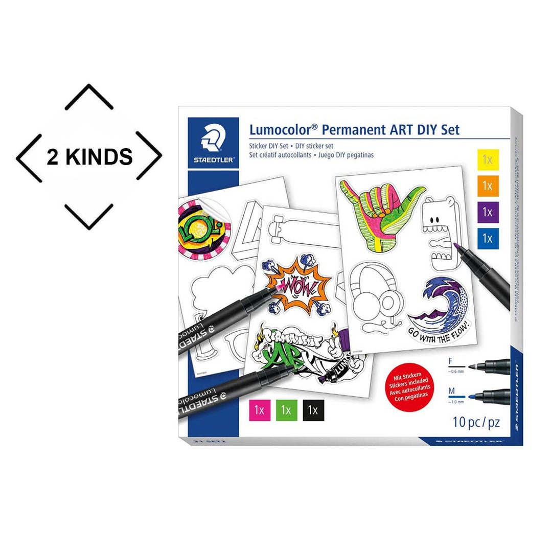 Staedtler Lumocolor ART DIY Kits - Etsy