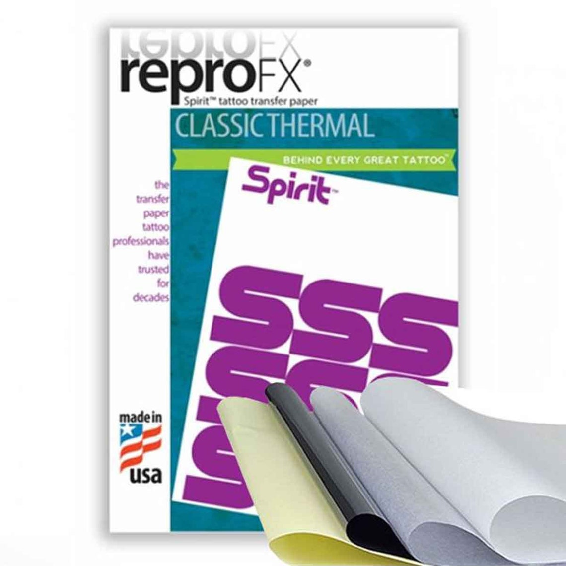Reprofx Spirit Classic Thermal Transfer Paper 100 Sheets - A4 Sized - Etsy
