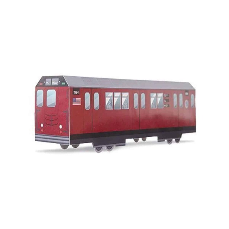 MTN Systems Miniature Cardboard Trains and Subway - Etsy