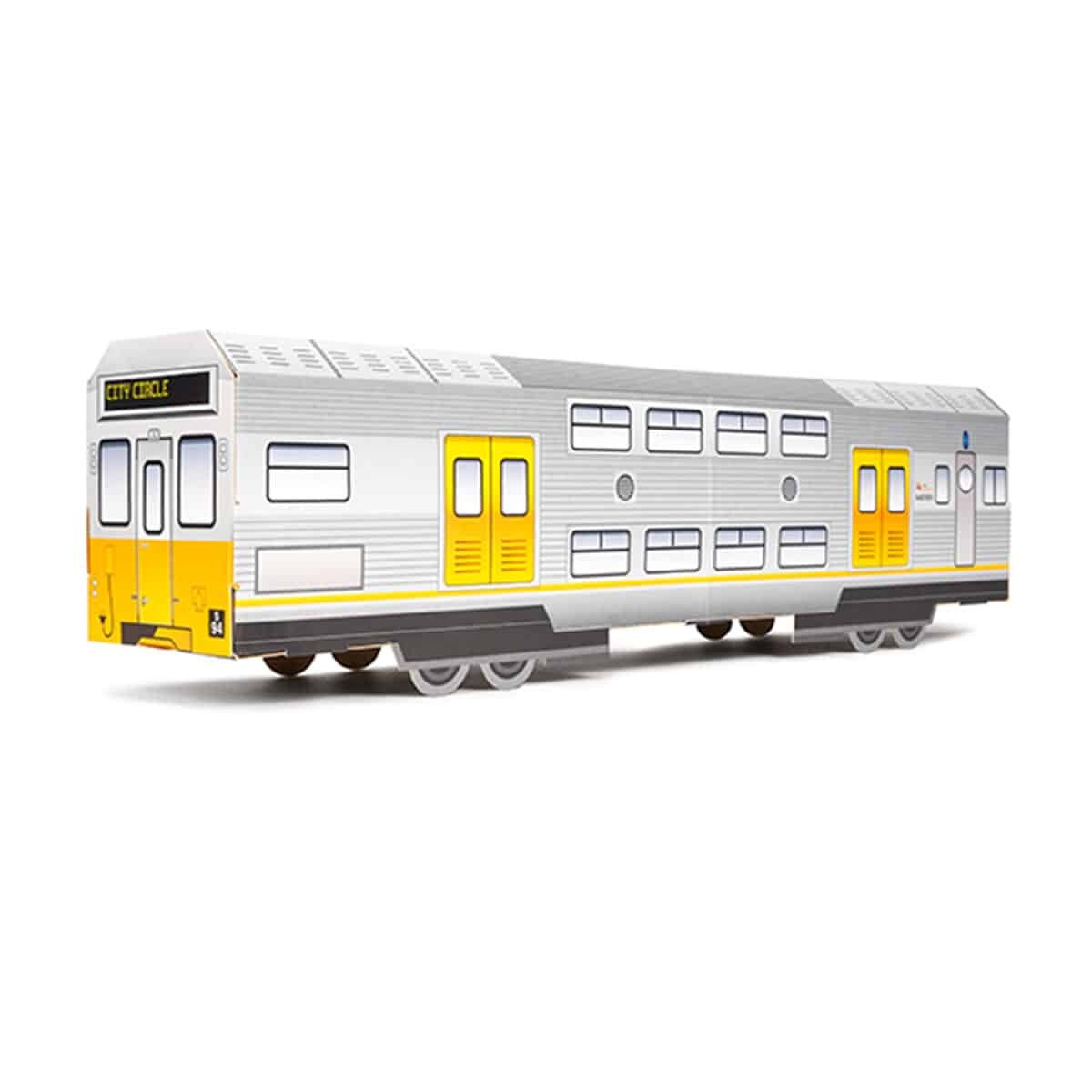 MTN Systems Miniature Cardboard Trains and Subway - Etsy