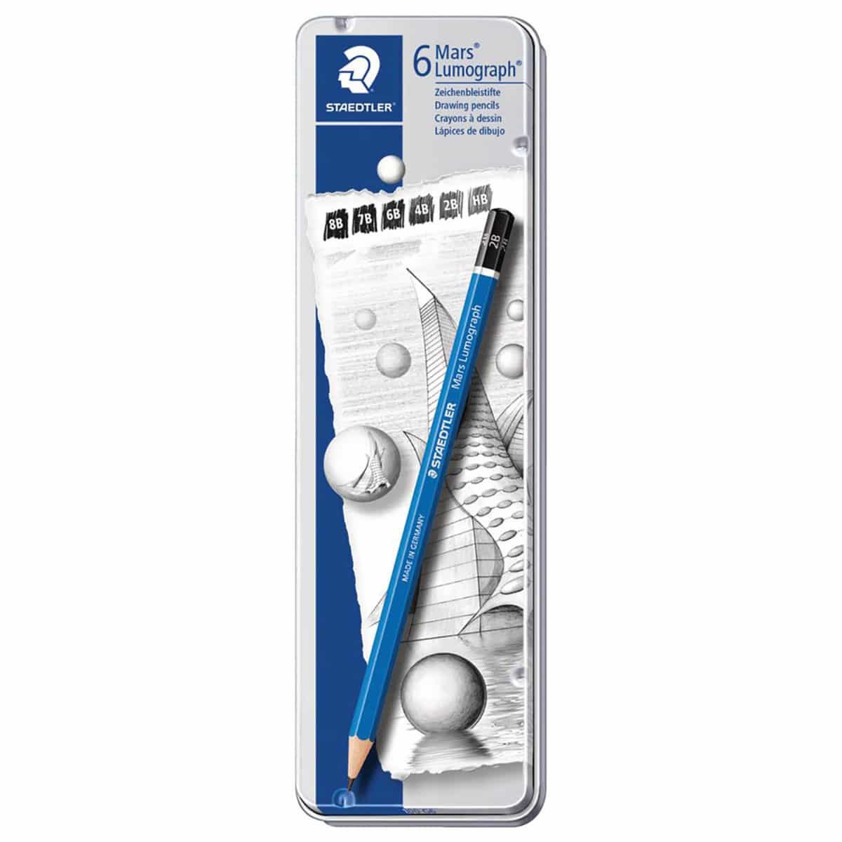 Staedtler Mars Lumograph Pencil Kits - Etsy
