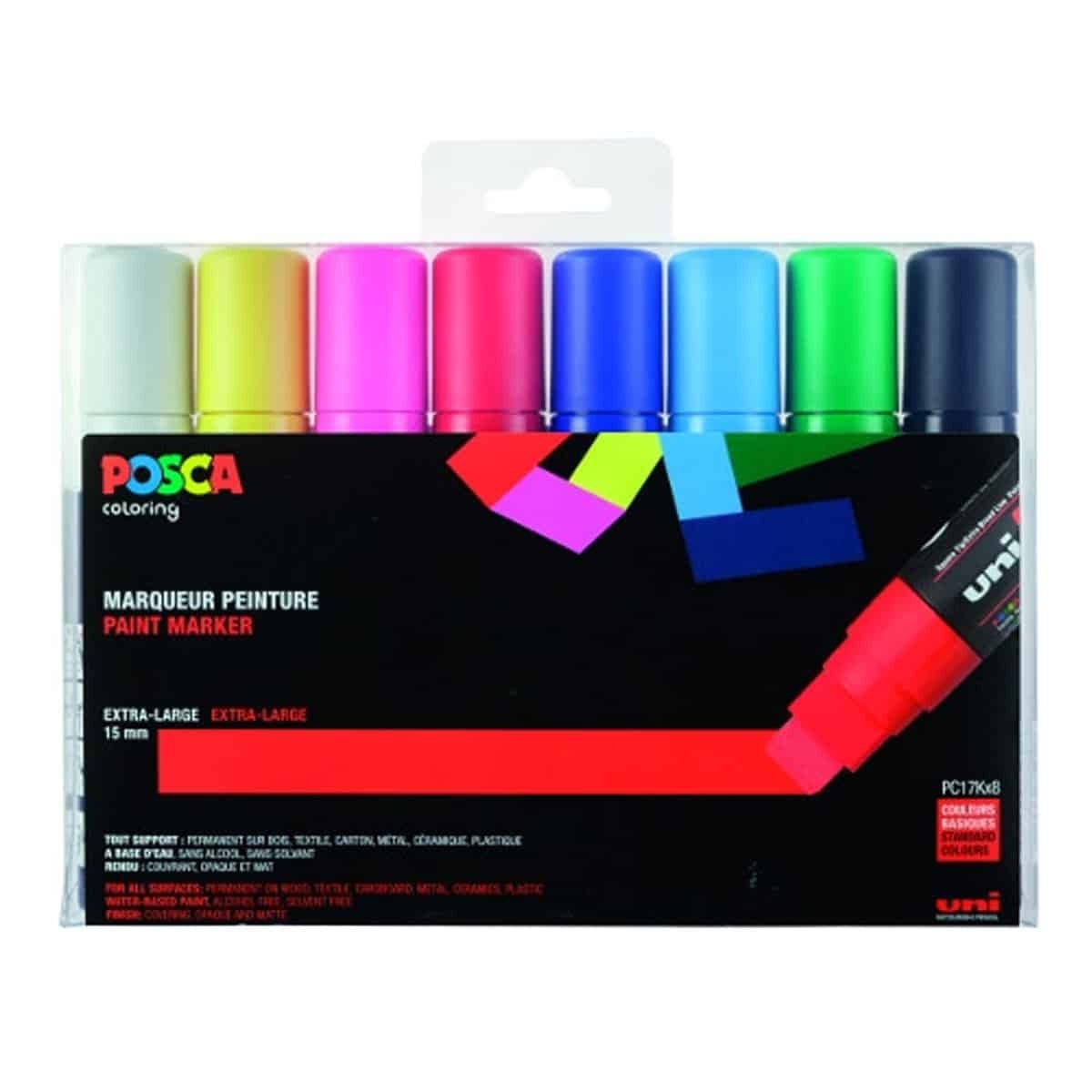 Posca Paint Marker Basic Sets - Etsy
