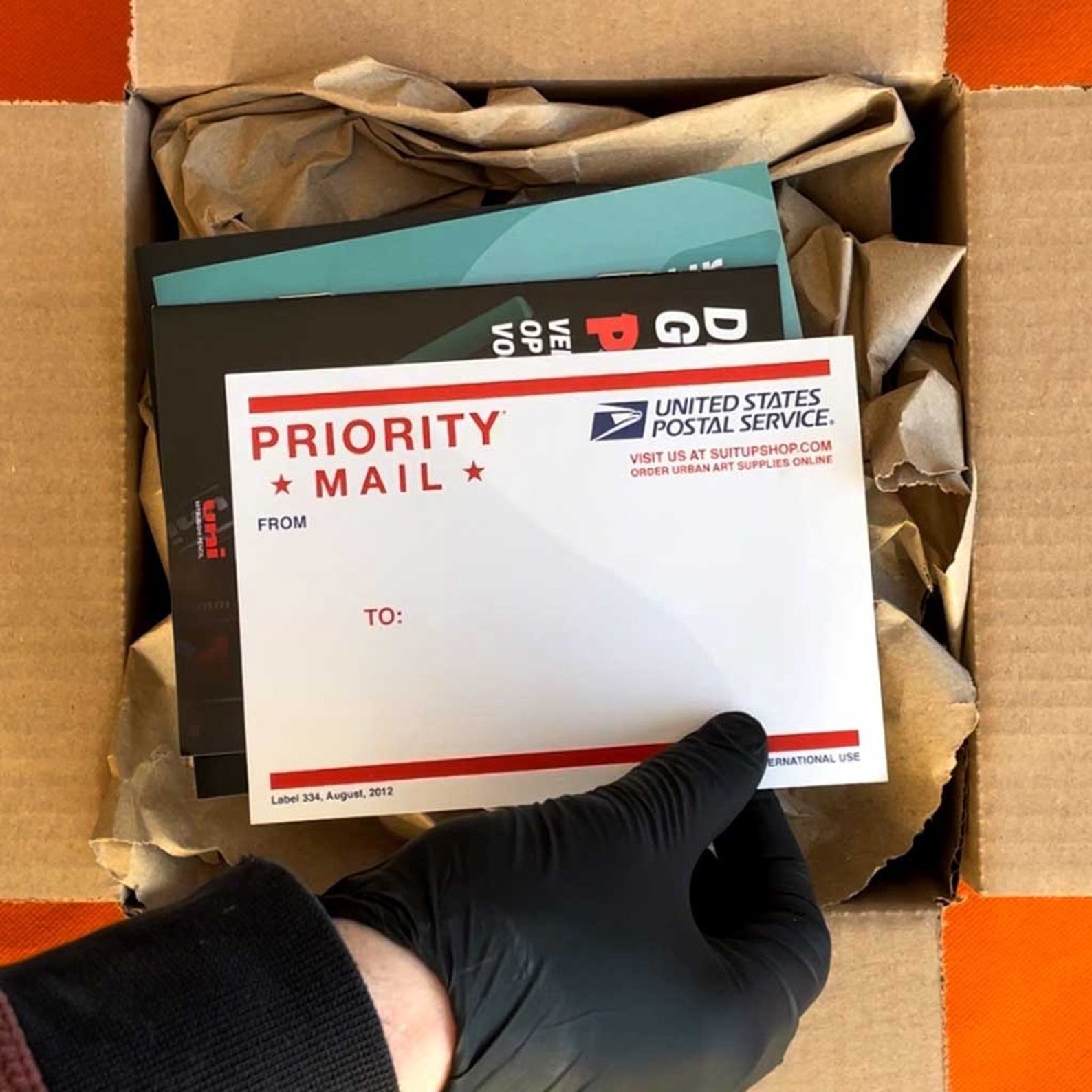 Priority Mail Stickers 25pcs - Etsy