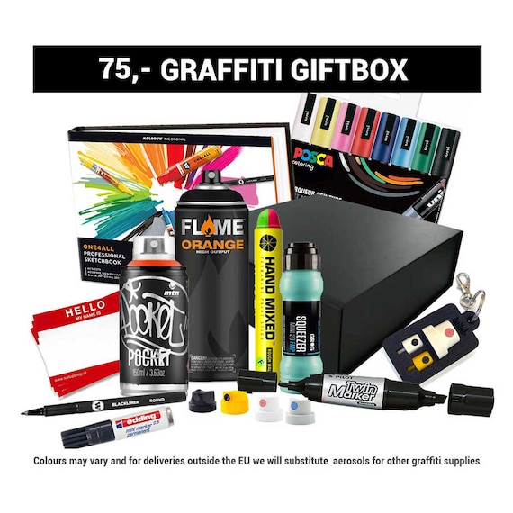 Graffiti Mystery Gift Box Etsy