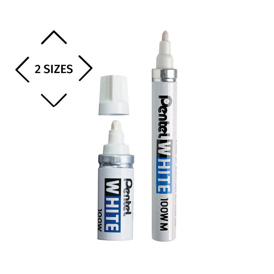 Pentel 100W Pen White - Etsy