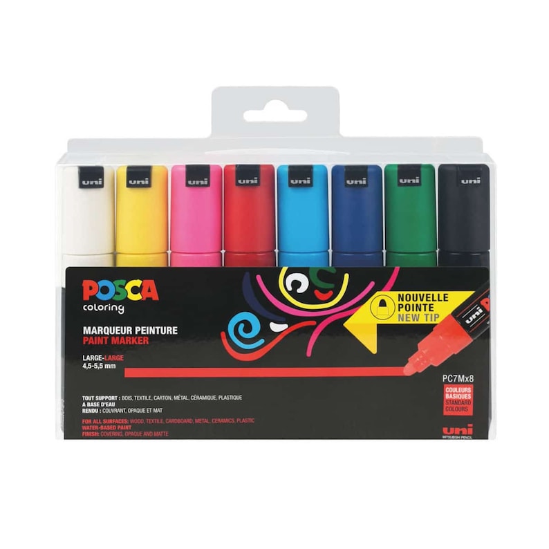 Posca Paint Marker Basic Sets - Etsy