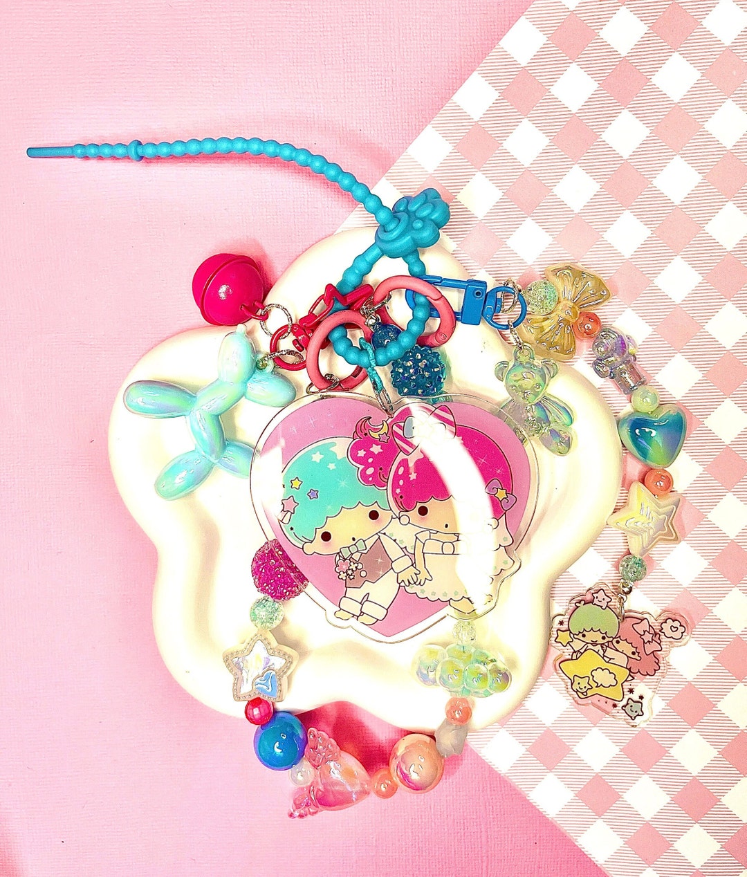 Kawaii Keychains | Little Twin Stars Keychain | Sanrio Keychain | High ...