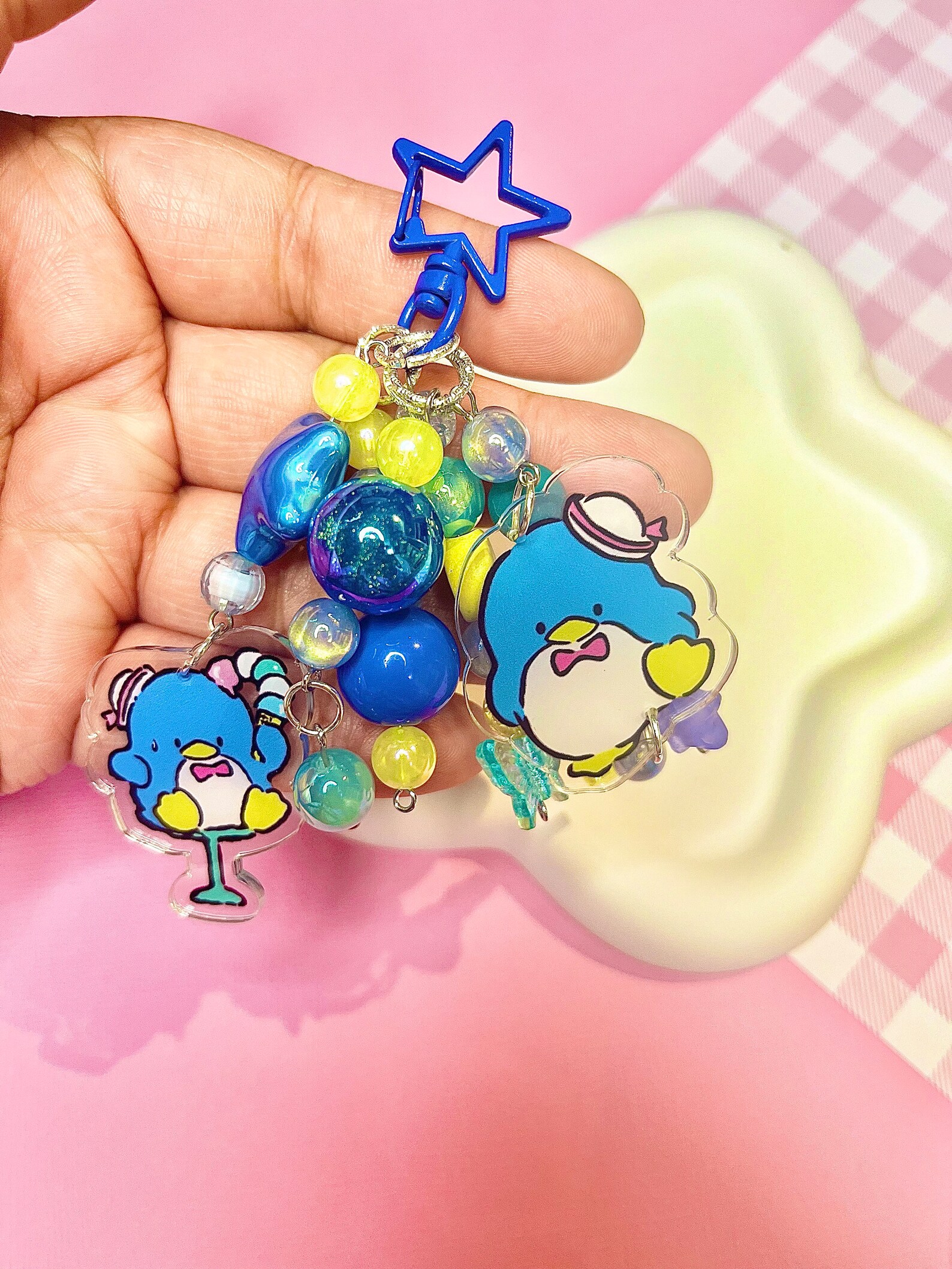 Kawaii Keychains Tuxedo Sam Keychain Sanrio Keychain High Quality ...