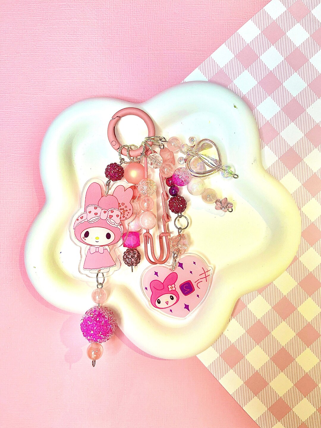 Kawaii Keychains Melody Keychain Sanrio Keychain High Quality Keychain ...