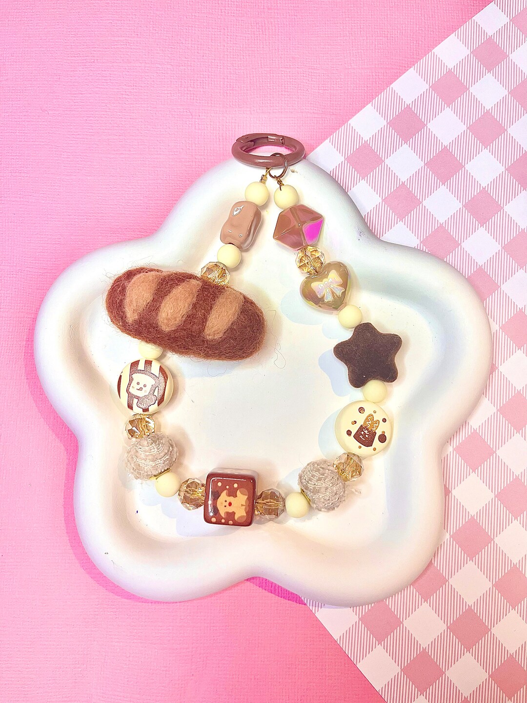 Phone Strap Phone Chain Kawaii Keychains High Quality Keychain Cute ...