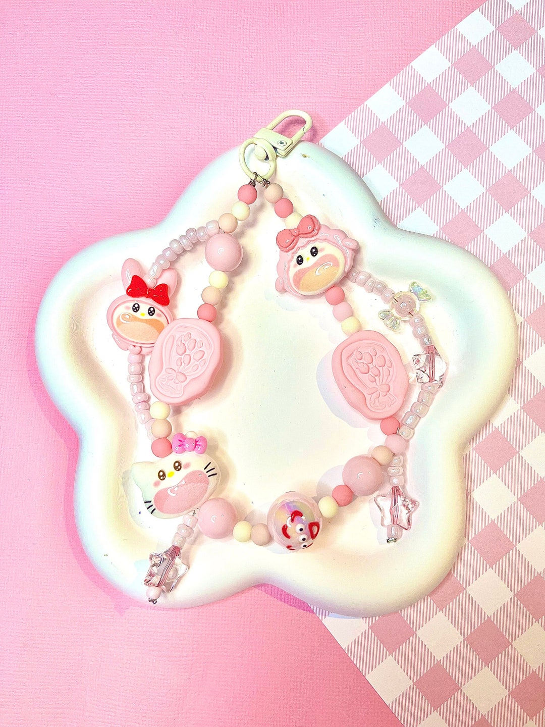 Phone Strap Phone Chain Kawaii Keychains High Quality Keychain Cute ...