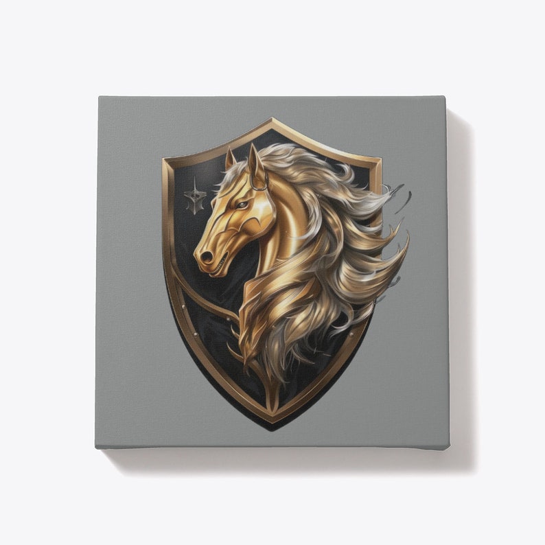 Gold Horse Logo Design: Business Power Logo (digital Download) - Etsy