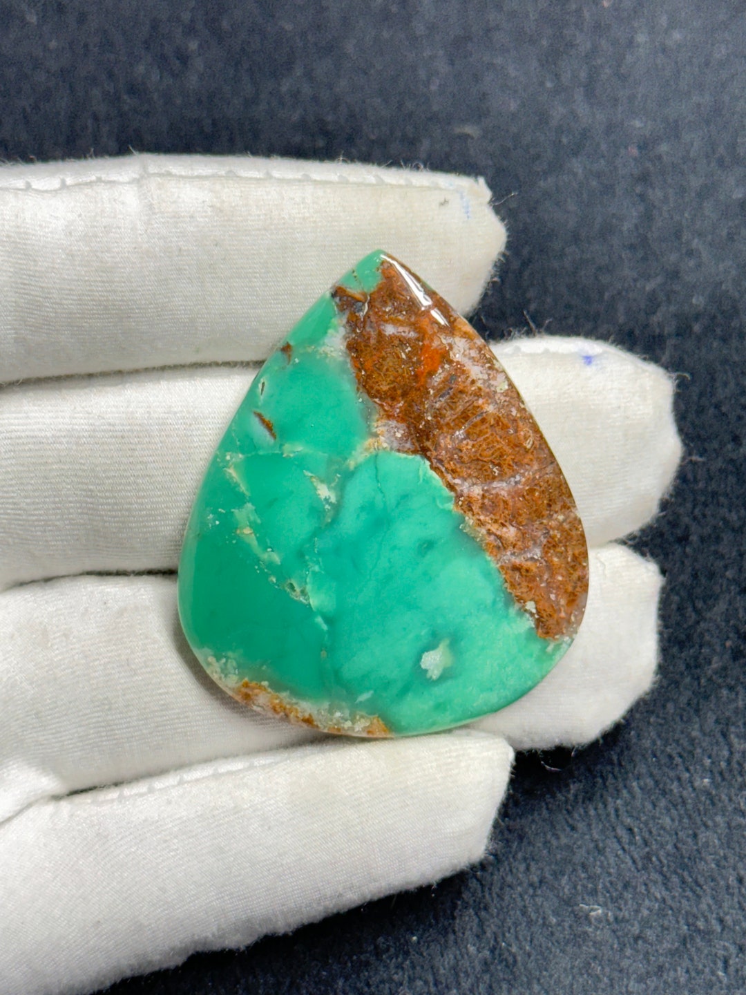 Natural Chrysoprase Gemstone Handmade Chrysoprase Loose Stone for ...