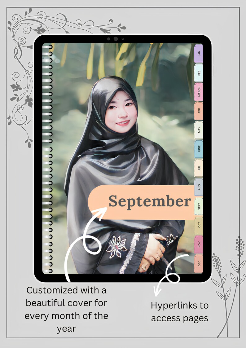 The Ultimate Muslimah Planner (hijabis Edition).premium Design ...