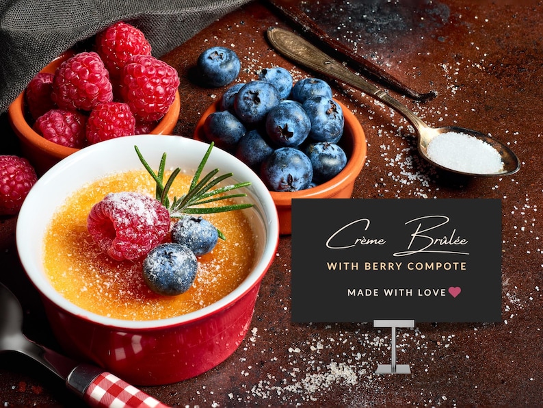 Editable Buffet Cards | Food Display Labels | Event & Celebration Signs ...