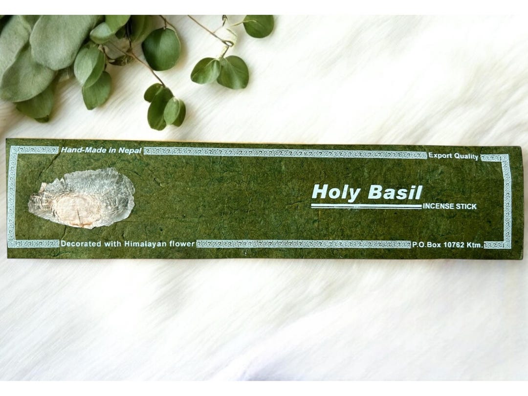 Holy Basil Incense Sticks | Tulsi | Fairtrade | All Natural | From ...