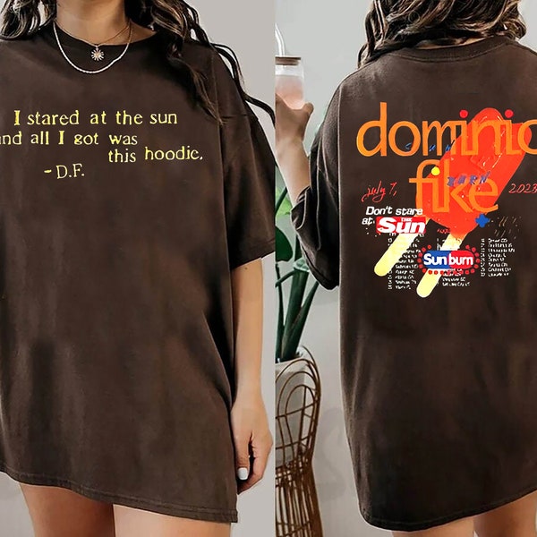 Dominic Fike Sunburn T Shirt - Etsy