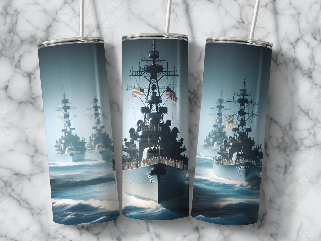 Navy Marine Corp Patriotic Tumbler Wrap, 20 Oz Sublimation Designs ...