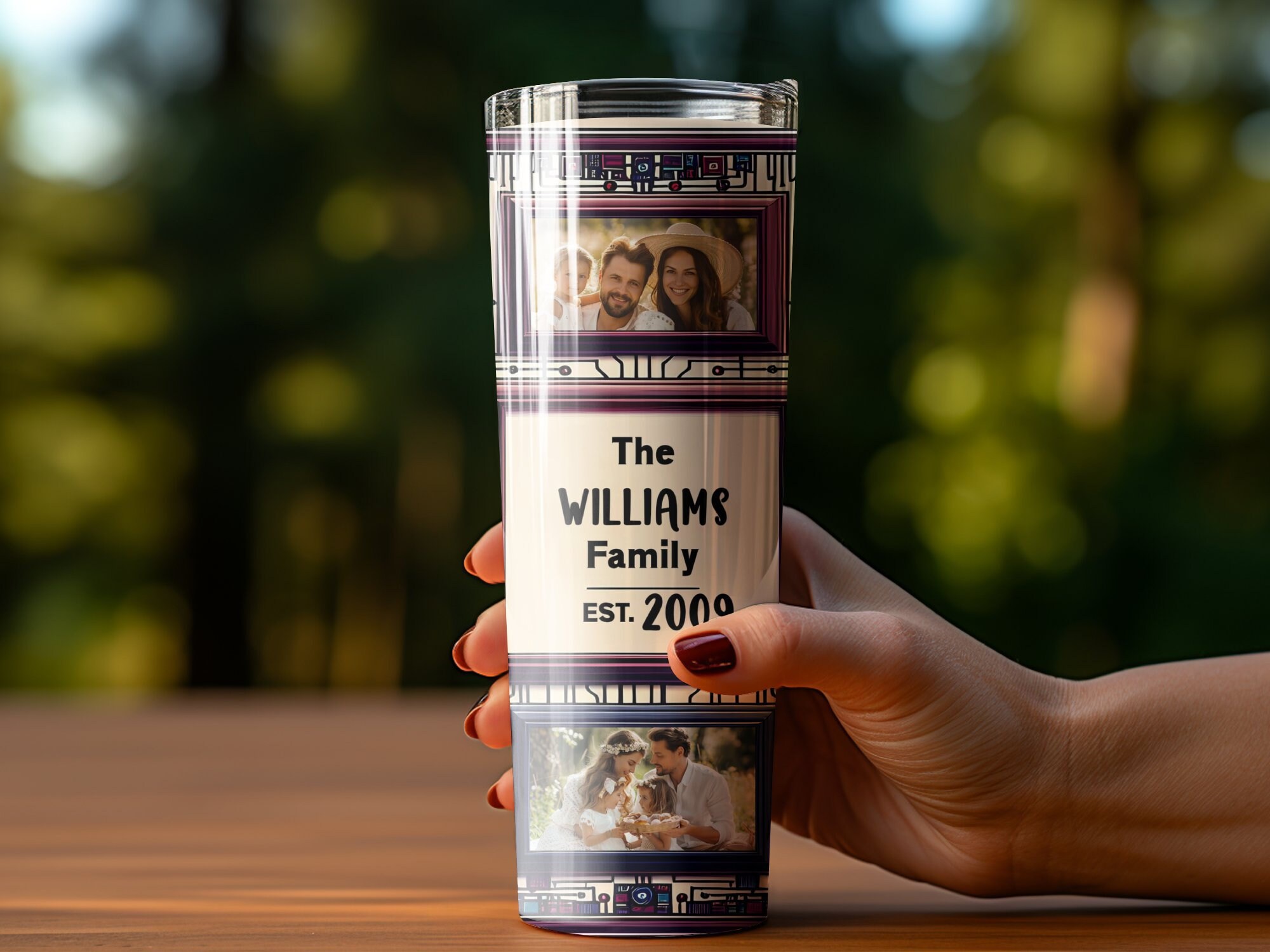 Electronic Circuit Photo Tumbler Wrap 20oz Sublimation Designs ...