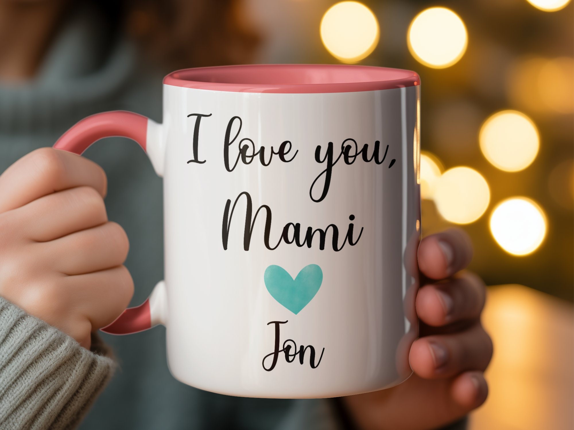 Personalized Mothers Day Gift, Custom Photo Mug, Mami Birthday Mug, I ...