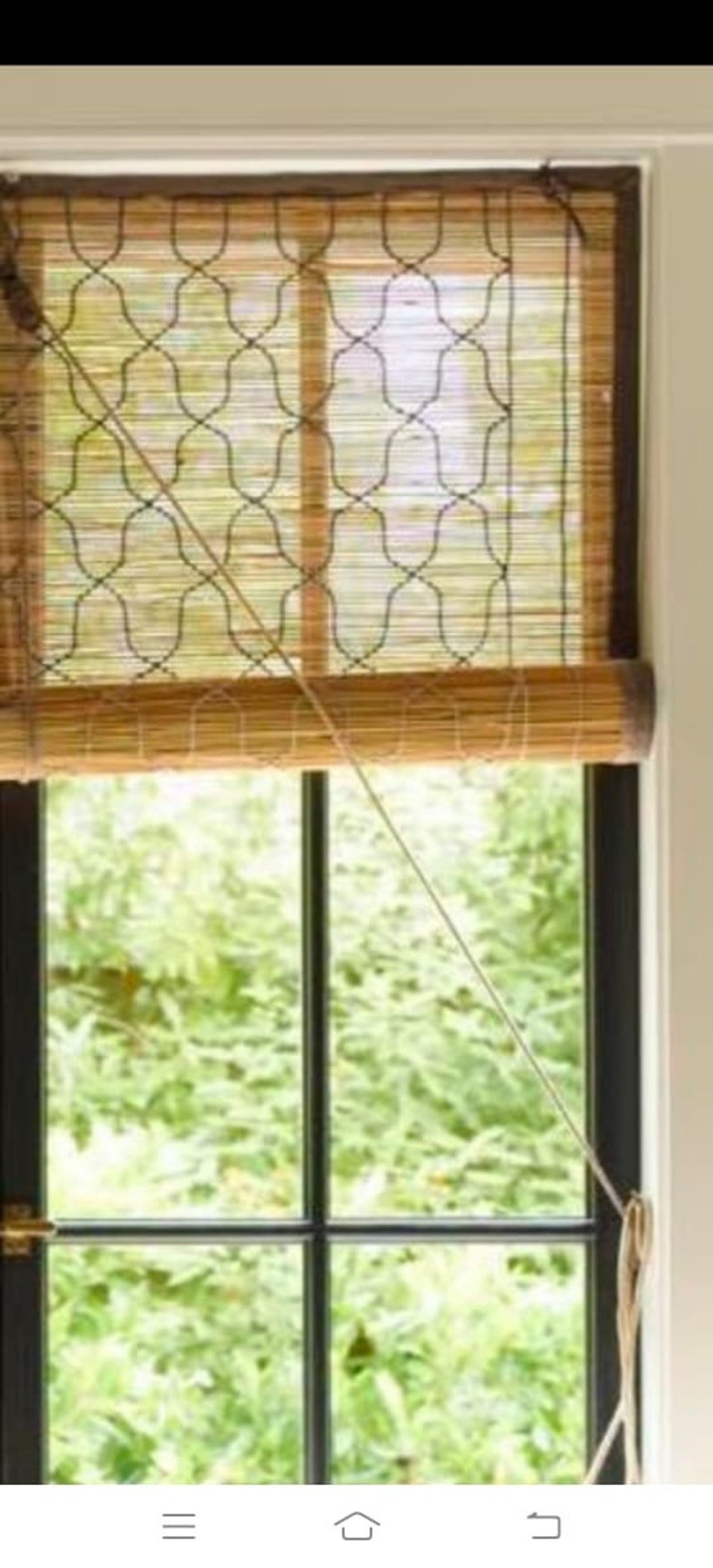 Cross Thread Design Chick Blind Shade Window Curtain GILAS - Etsy