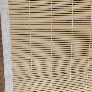 Cross Thread Design Bamboo Blinds for Windows - Etsy