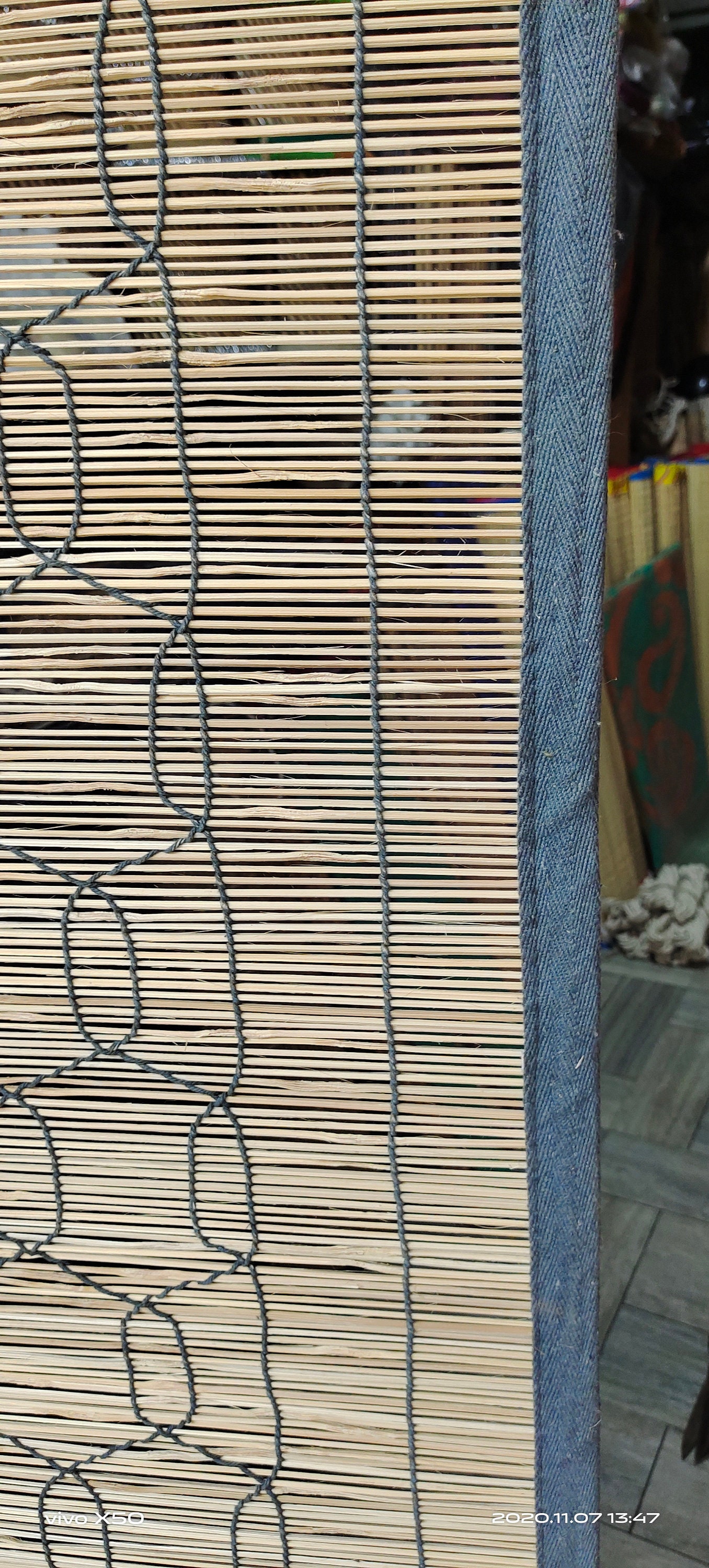 Cross Thread Design Bamboo Chik Handmade Blind Shade Window Curtains - Etsy