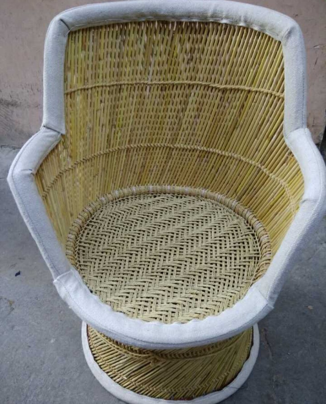 Lot Bamboo Stool Handmade Bamboo Mudda Stool for in Door Out Door ...