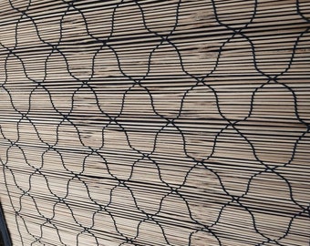 Cross Thread Bamboo Blinds - Etsy