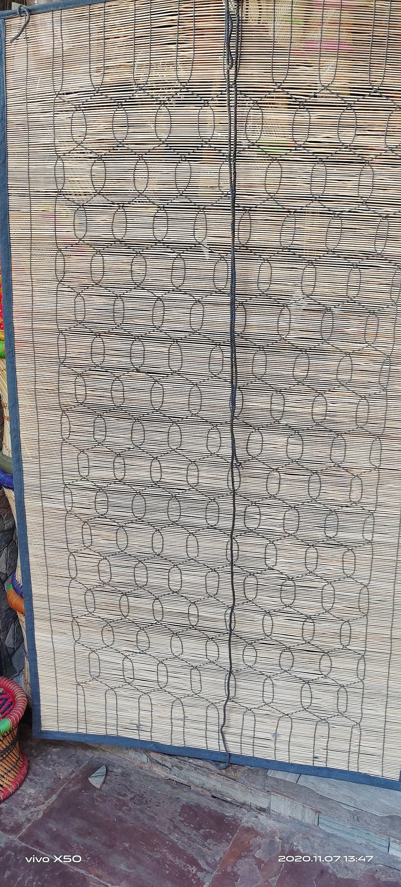 Cross Thread Design Bamboo Chik Handmade Blind Shade Window Curtains - Etsy