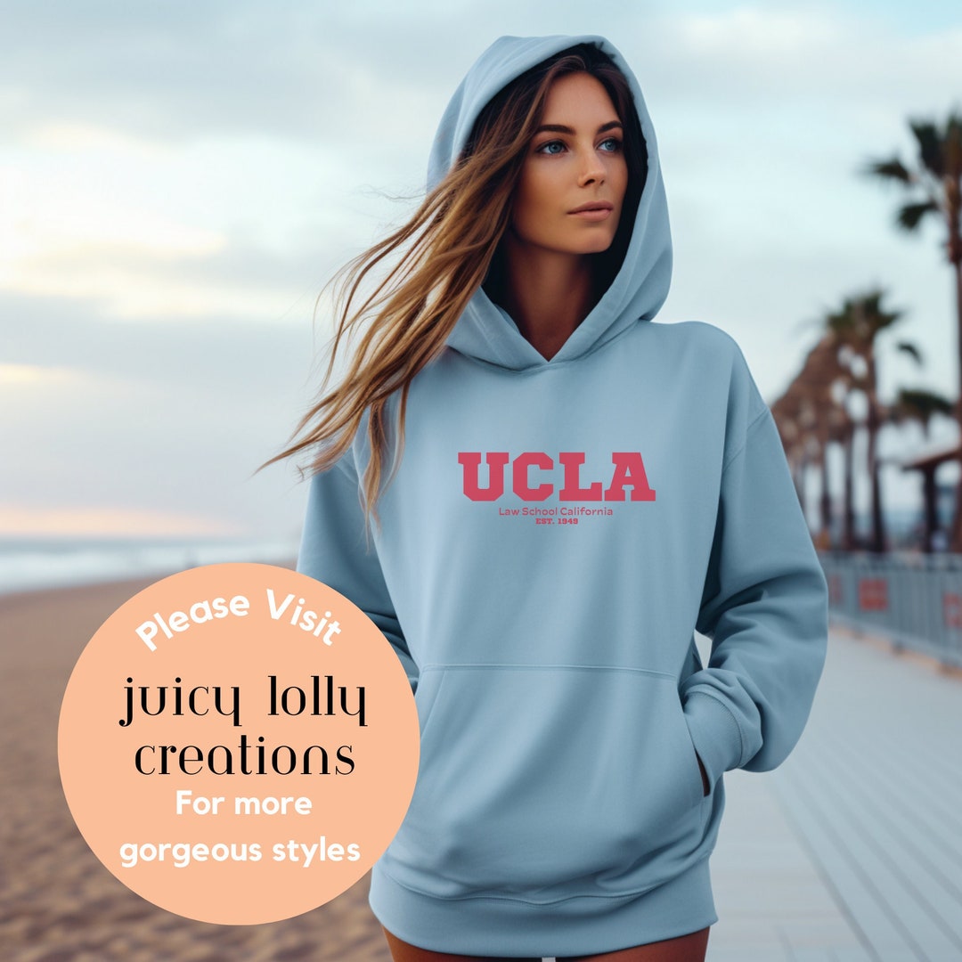 UCLA Hoodie, Oversized Hoodie, College Apparel Varsity Hoodie, Gift for ...