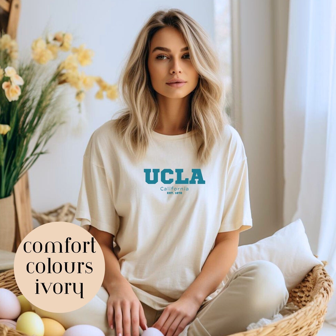 Custom Premium College University Shirt, Comfortcolours Ivory Oversized ...