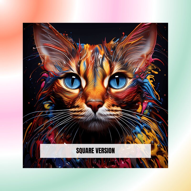 500 Vibrant 3D Animal Drip Art Collection Designs for 20oz Tumblers ...