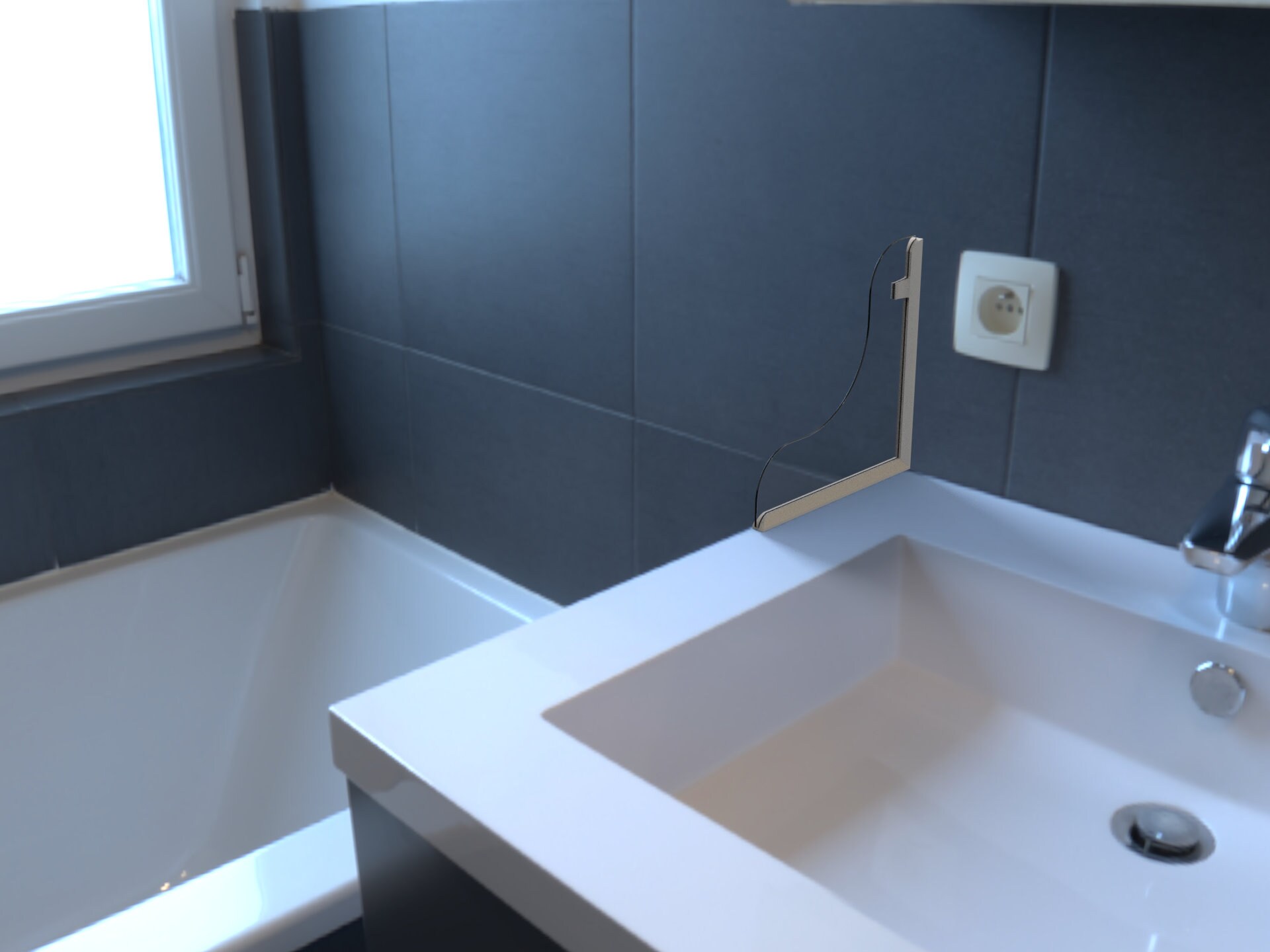 2 Pieces Splash Guard for Bathtub, Shower Splash Guard, Shower Guards ...