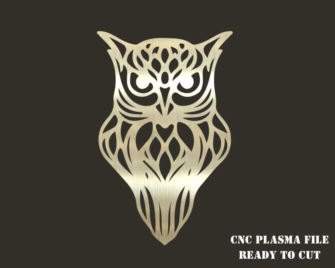 Owl DXF Plasma Dxf Rusty Metal Art File Cut for Plasma - Etsy
