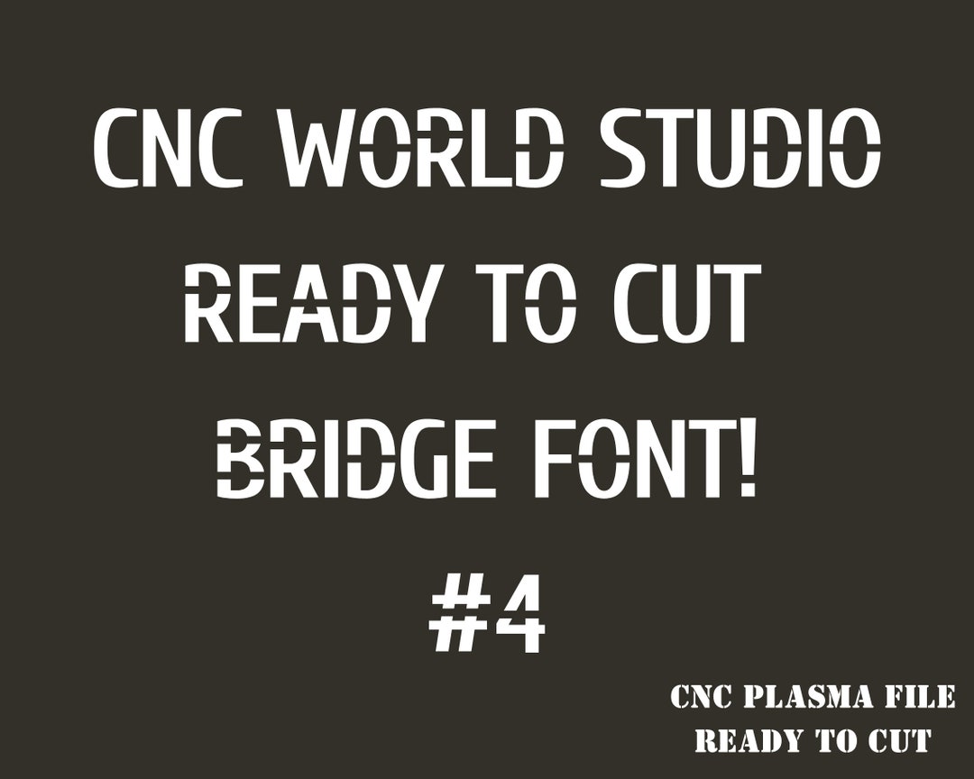 Font for Cnc Plasma Cnc Design Steel Art Design Cnc Font Cnc - Etsy