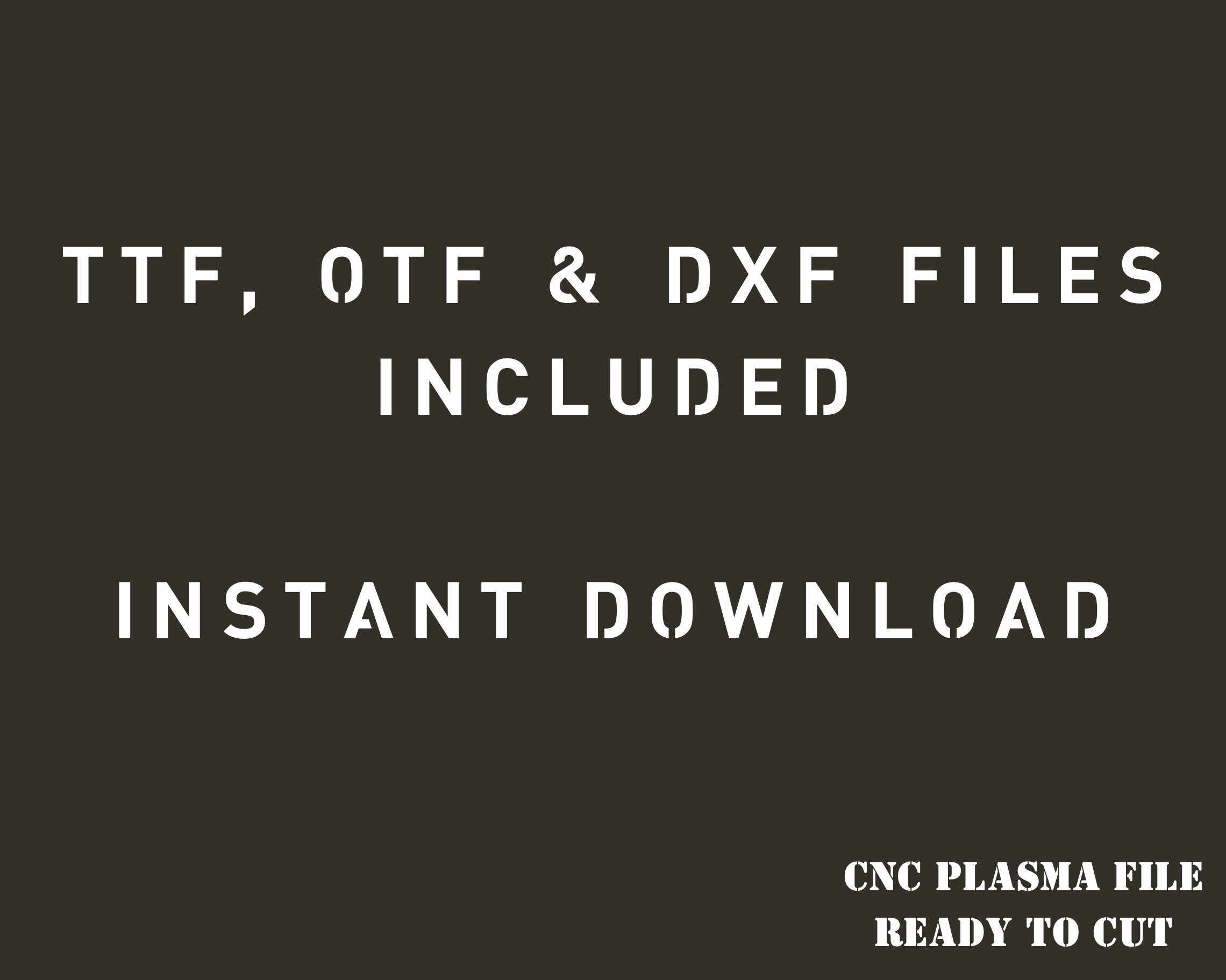 Font Bundle for CNC Plasma Cnc Design Steel Art Design Cnc - Etsy Australia